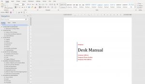 Desk Manual Template | An Easy Way to Improve Business Performance
