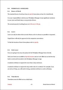 Human Resources Manual Template | Improve Human Performance Faster