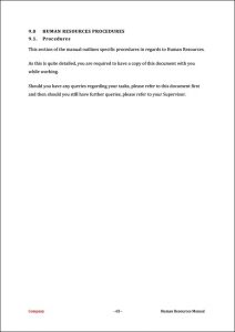 Human Resources Manual Template | Improve Human Performance Faster