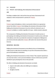 Human Resources Manual Template | Improve Human Performance Faster