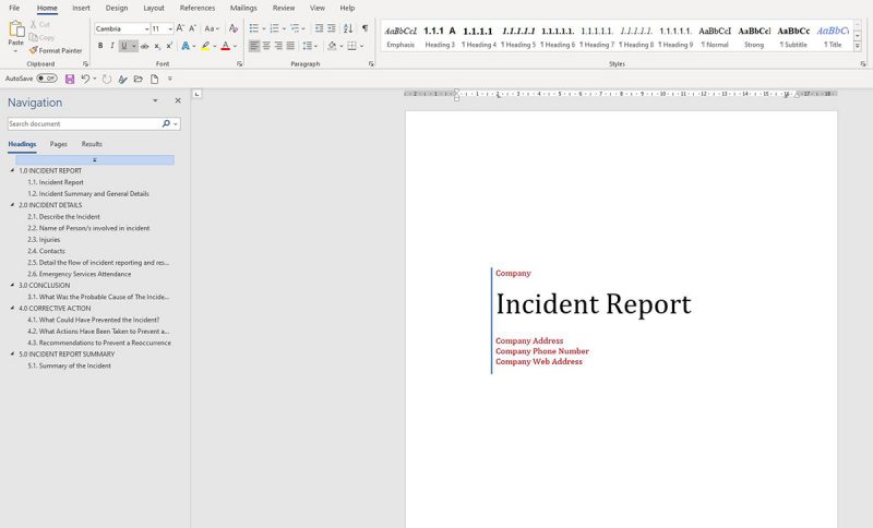 Safety Management Plan Template | Don't Risk It