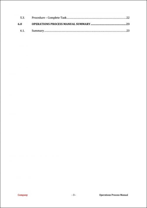 Organization Manual Template + Free Bonuses