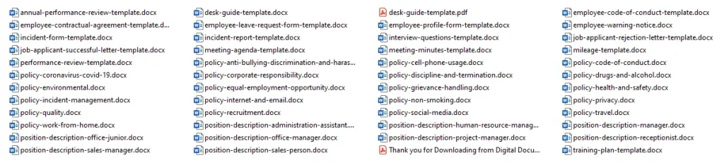 Desk Guide Template | Improve Your Business Immediately