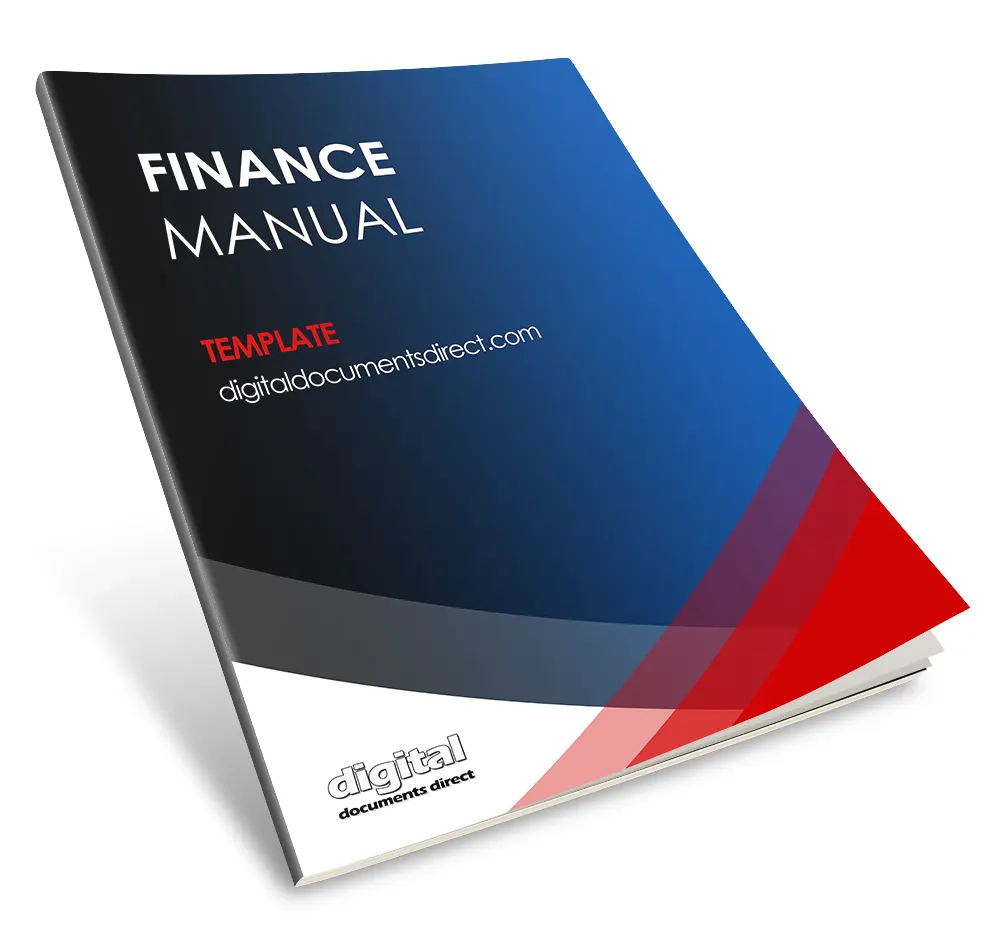 Finance Manual Template | An Important Part of Any Business