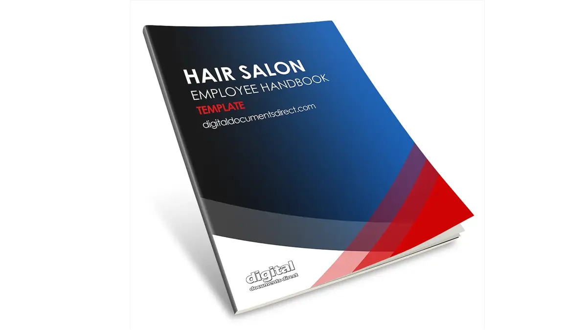 Hair Salon Employee Handbook Template