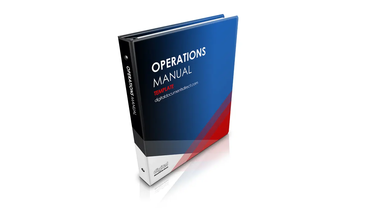 Operations Manual Template | Download