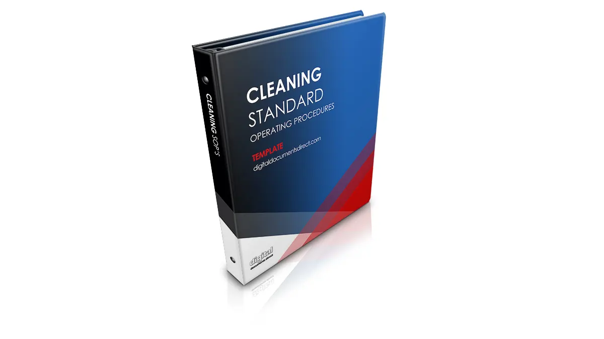 Cleaning Standard Operating Procedure Template | Buy Template Now